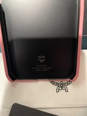 MCM | Cell Phones & Accessories | Mcm I Phone Case Iphone 3 Pink ...